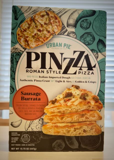 Urban Pie Sausage Burrata “Pinzza”: A Frozen Pizza Revelation? – Things ...